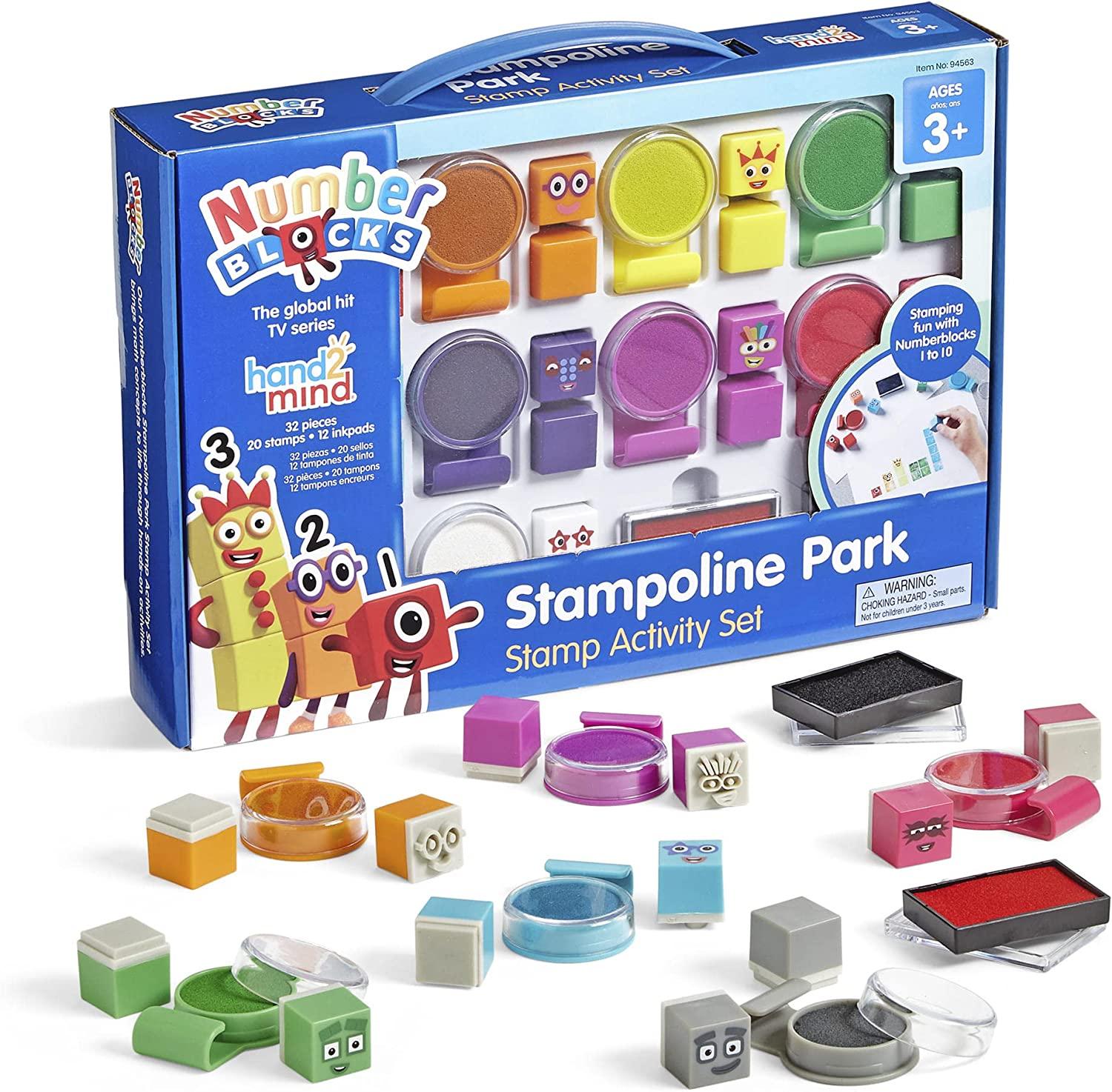 Hand2mind Numberblocks Stampoline Park 數字印章 - 震宇 ZYKIDZ HK