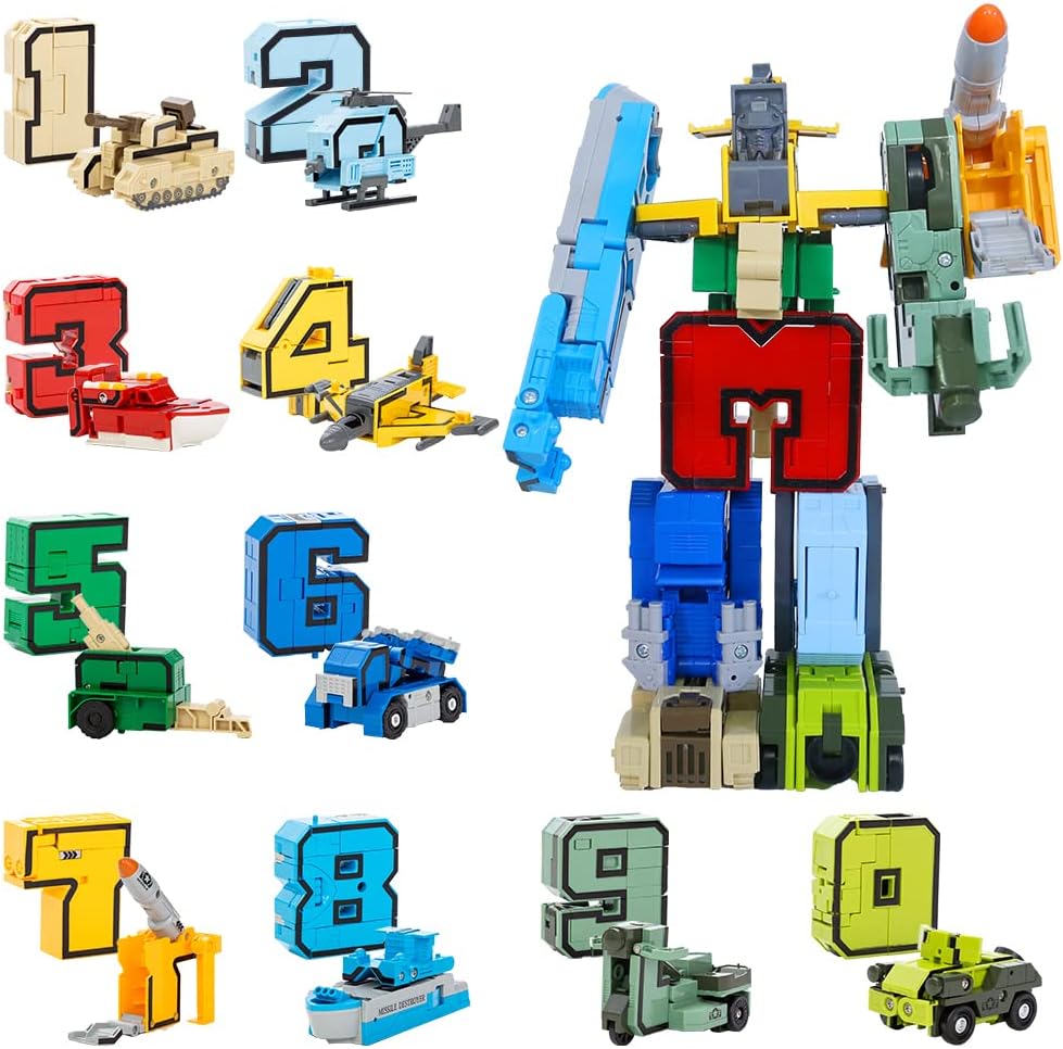 Number Transformers 交通數字變形 - 震宇 ZYKIDZ HK